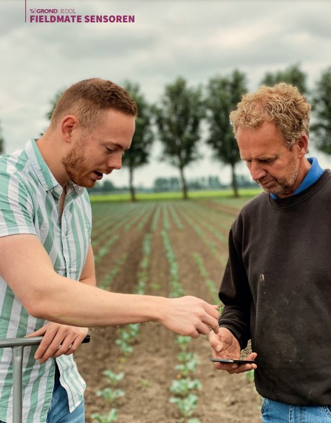 SmartFarm Fieldmate in Broccoli velden - SmartFarm